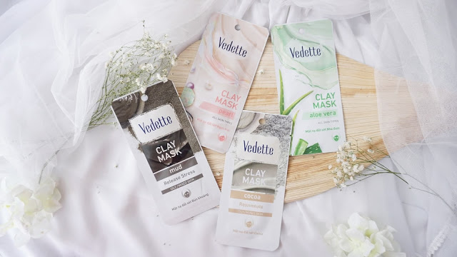 Vedette Clay mask Aloe vera 12g มาสก์โคลน ว่านหางจระเข้ | Beauticool.com